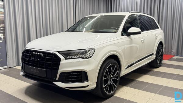 Balts Audi Q7 2020 Mārupe, ar dzinēja tilpumu 3.00 L un nobraukumu 127 tūkst. km par 39990 €, foto  vietnē AUTOMOTO.COM.LV