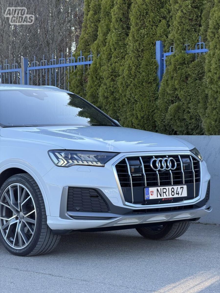 Balts Audi Q7 2020 Viļņa, ar dzinēja tilpumu 3.00 L un nobraukumu 125 tūkst. km par 46500 €, foto 7 vietnē AUTOMOTO.COM.LV