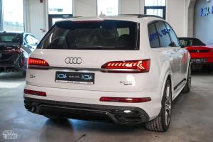 White Audi Q7 2020 in Marijampole, with an engine capacity of 3.00 L and mileage of 103 thousand km for 48950 €, photo 13 on AUTOMOTO.COM.LV