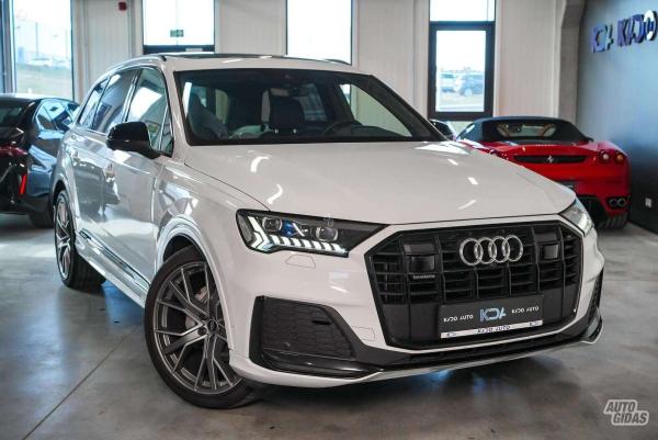 White Audi Q7 2020 in Marijampole, with an engine capacity of 3.00 L and mileage of 103 thousand km for 46950 €, photo 3 on AUTOMOTO.COM.LV