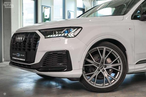 White Audi Q7 2020 in Marijampole, with an engine capacity of 3.00 L and mileage of 103 thousand km for 46950 €, photo 6 on AUTOMOTO.COM.LV