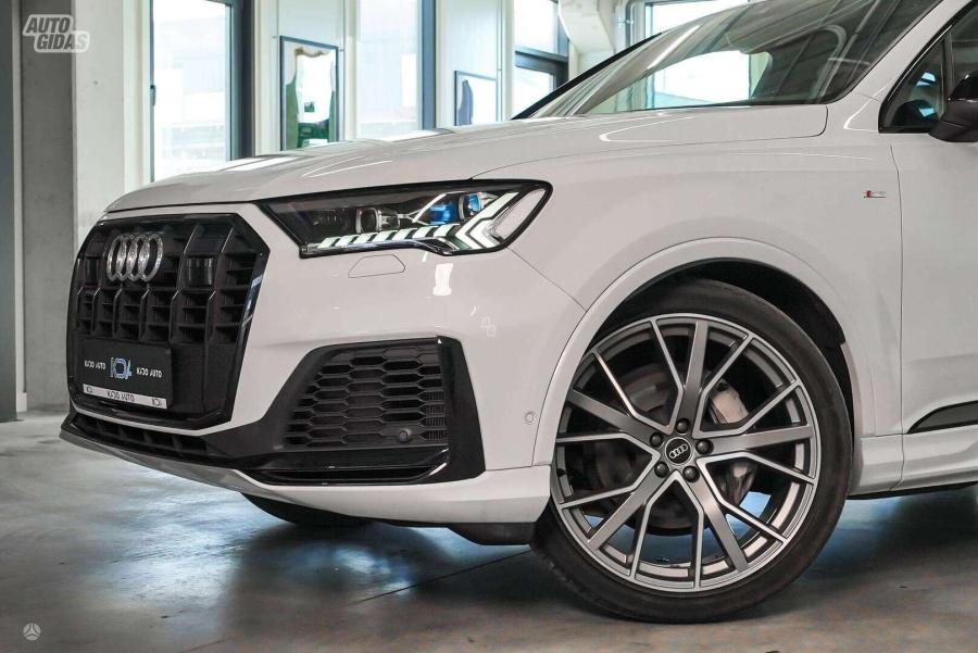 Balts Audi Q7 2020 Marijampole, ar dzinēja tilpumu 3.00 L un nobraukumu 103 tūkst. km par 46950 €, foto 7 vietnē AUTOMOTO.COM.LV