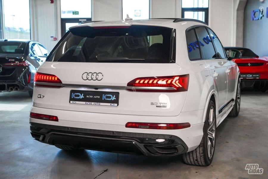 Balts Audi Q7 2020 Marijampole, ar dzinēja tilpumu 3.00 L un nobraukumu 103 tūkst. km par 46950 €, foto 14 vietnē AUTOMOTO.COM.LV