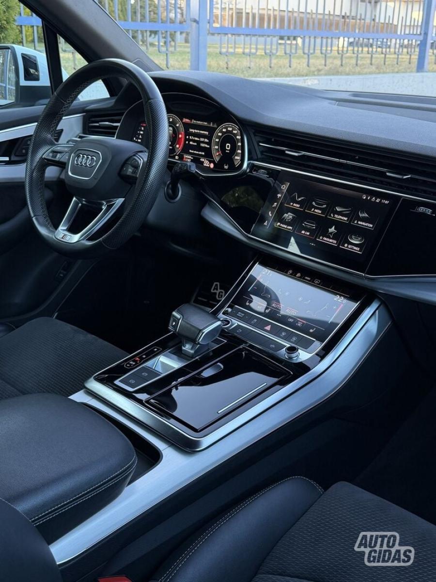 Balts Audi Q7 2020 Viļņa, ar dzinēja tilpumu 3.00 L un nobraukumu 125 tūkst. km par 43900 €, foto 15 vietnē AUTOMOTO.COM.LV