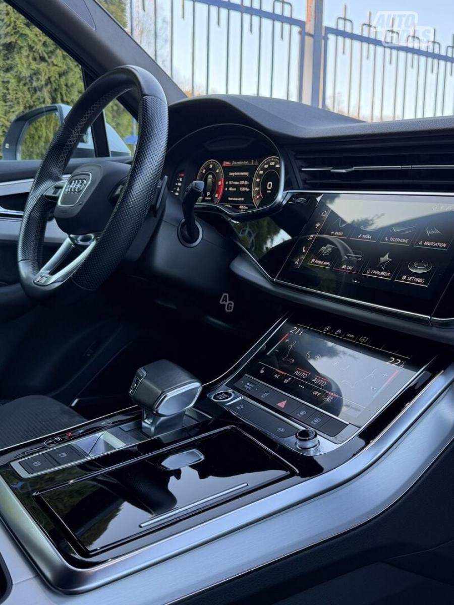 Balts Audi Q7 2020 Viļņa, ar dzinēja tilpumu 3.00 L un nobraukumu 125 tūkst. km par 43900 €, foto 16 vietnē AUTOMOTO.COM.LV