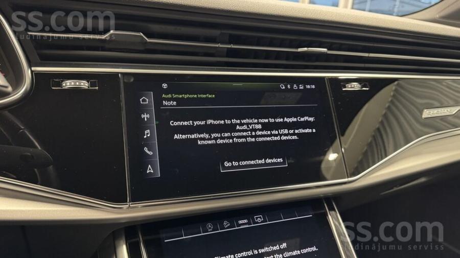 Белый Ауди Ку 7 2020 в Рига, объемом двигателя 3.00 л и пробегом 127 тыс. км за 38990 €, фото 22 на AUTOMOTO.COM.LV