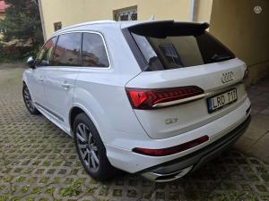 White Audi Q7 2020 in Vilnius, with an engine capacity of 2.97 L and mileage of 101 thousand km for 47000 €, photo 4 on AUTOMOTO.COM.LV