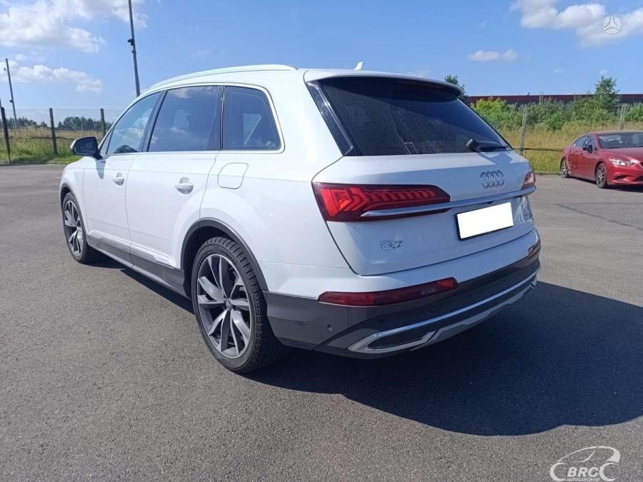 Balts Audi Q7 2020 Viļņa, ar dzinēja tilpumu 3.00 L un nobraukumu 118 tūkst. km par 38900 €, foto 5 vietnē AUTOMOTO.COM.LV