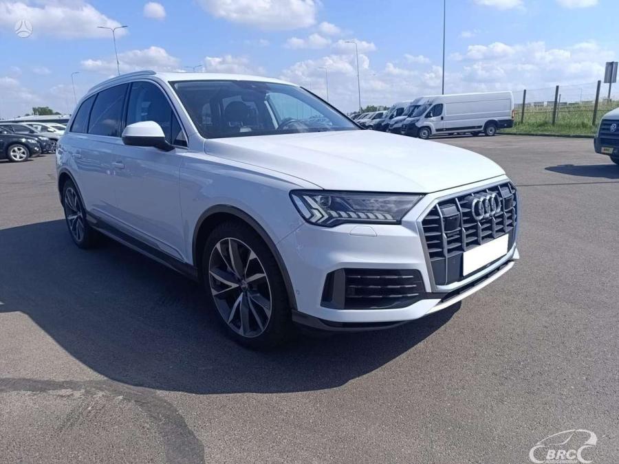 Balts Audi Q7 2020 Viļņa, ar dzinēja tilpumu 3.00 L un nobraukumu 118 tūkst. km par 38900 €, foto 9 vietnē AUTOMOTO.COM.LV