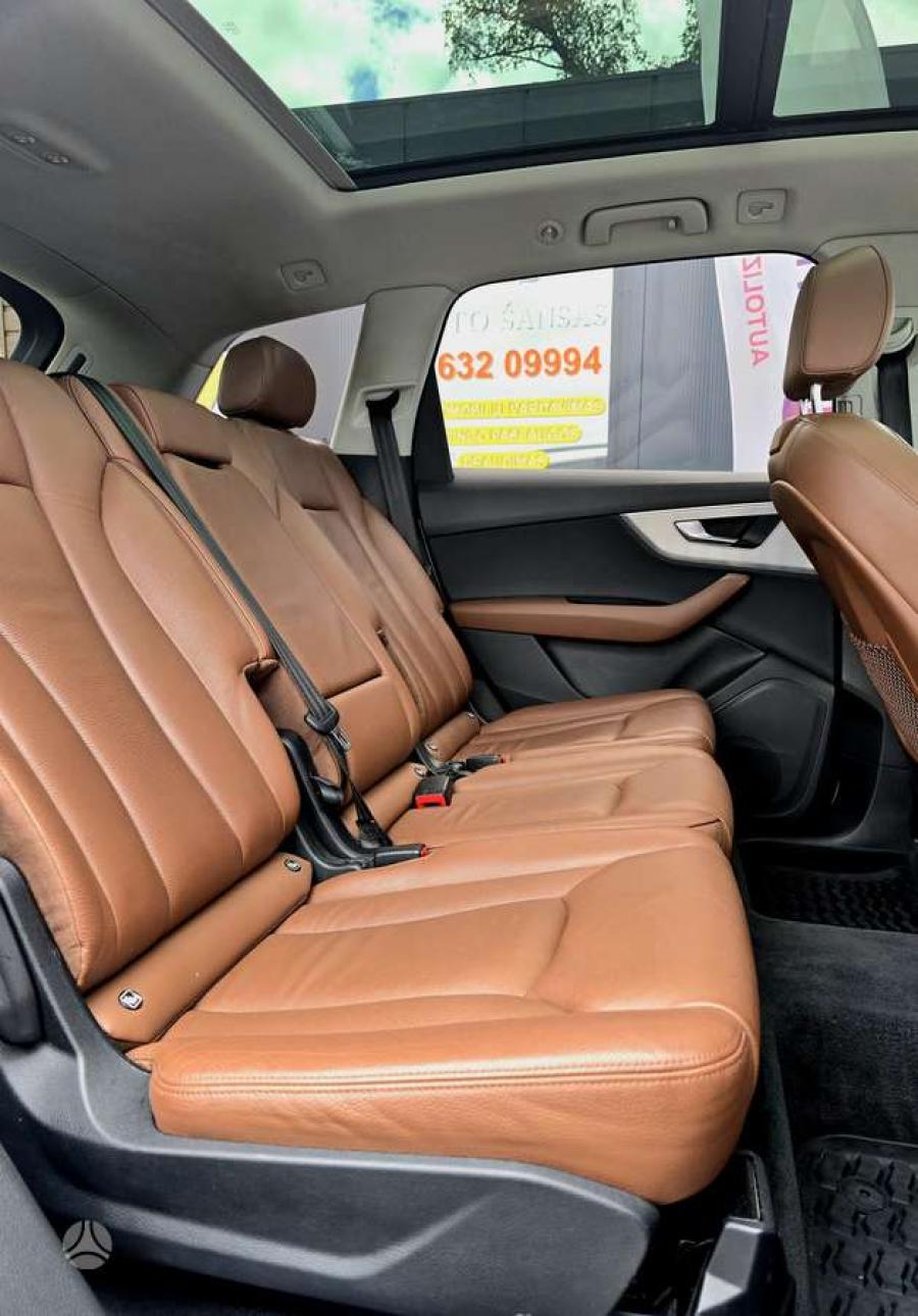 White Audi Q7 2020 in Taurage, with an engine capacity of 3.00 L and mileage of 252 thousand km for 30000 €, photo 29 on AUTOMOTO.COM.LV