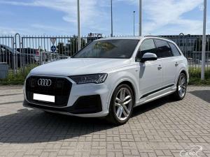 Balts Audi Q7 2020 Klaipėda, ar dzinēja tilpumu 2.97 L un nobraukumu 76 tūkst. km par 44900 €, foto  vietnē AUTOMOTO.COM.LV