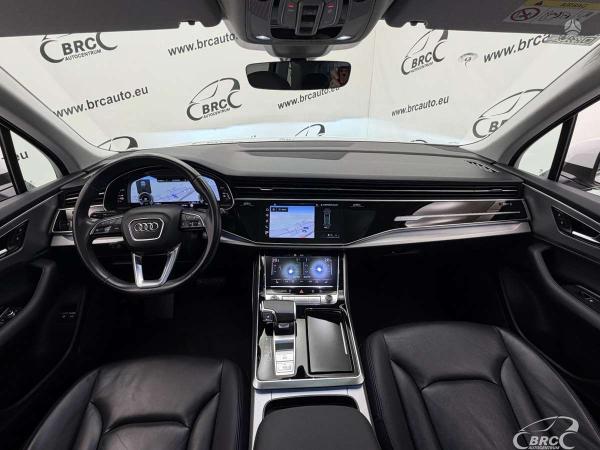 Balts Audi Q7 2020 Viļņa, ar dzinēja tilpumu 3.00 L un nobraukumu 118 tūkst. km par 37900 €, foto 5 vietnē AUTOMOTO.COM.LV
