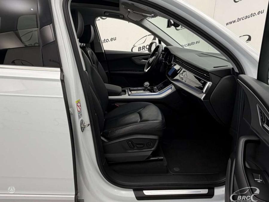 Balts Audi Q7 2020 Viļņa, ar dzinēja tilpumu 3.00 L un nobraukumu 118 tūkst. km par 37900 €, foto 6 vietnē AUTOMOTO.COM.LV