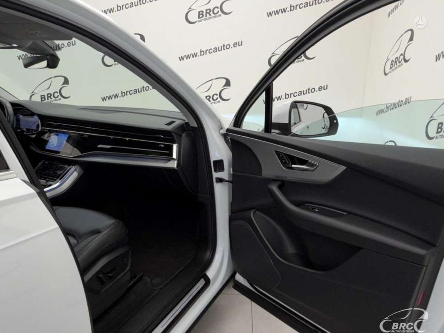 Balts Audi Q7 2020 Viļņa, ar dzinēja tilpumu 3.00 L un nobraukumu 118 tūkst. km par 37900 €, foto 10 vietnē AUTOMOTO.COM.LV