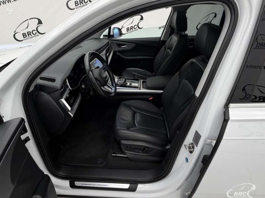 Balts Audi Q7 2020 Viļņa, ar dzinēja tilpumu 3.00 L un nobraukumu 118 tūkst. km par 37900 €, foto 23 vietnē AUTOMOTO.COM.LV