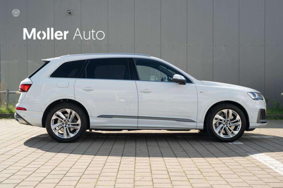 Balts Audi Q7 2021 Viļņa, ar dzinēja tilpumu 3.00 L un nobraukumu 151 tūkst. km par 37700 €, foto 3 vietnē AUTOMOTO.COM.LV
