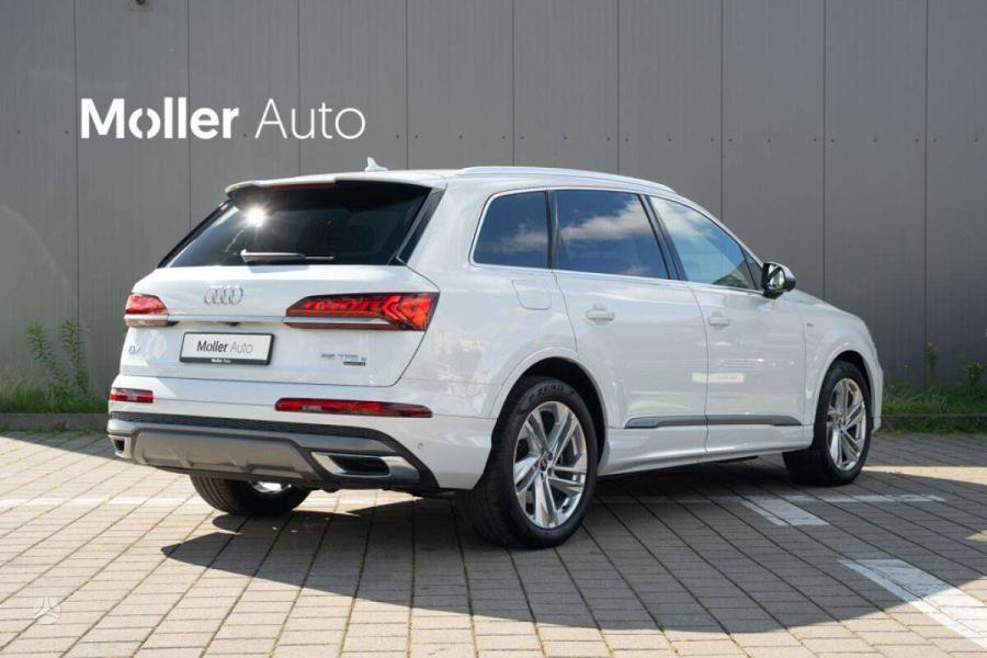 Balts Audi Q7 2021 Viļņa, ar dzinēja tilpumu 3.00 L un nobraukumu 151 tūkst. km par 37700 €, foto 7 vietnē AUTOMOTO.COM.LV