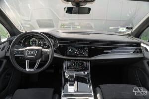 White Audi Q7 2021 in Vilnius, with an engine capacity of 3.00 L and mileage of 151 thousand km for 37700 €, photo 13 on AUTOMOTO.COM.LV