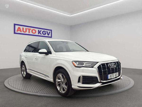 Balts Audi Q7 2021 Kauņa, ar dzinēja tilpumu 2.00 L un nobraukumu 51 tūkst. km par 32999 €, foto 7 vietnē AUTOMOTO.COM.LV