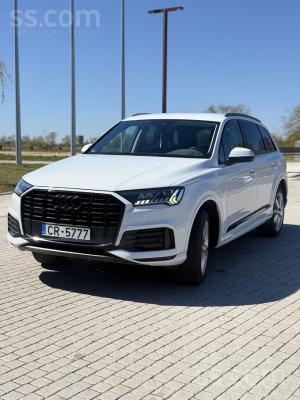 White Audi Q7 2021 in Rezekne, with an engine capacity of 3.00 L and mileage of 0 thousand km for 37000 €, photo  on AUTOMOTO.COM.LV