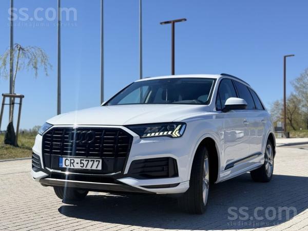 Balts Audi Q7 2021 Rēzekne, ar dzinēja tilpumu 3.00 L un nobraukumu 0 tūkst. km par 37000 €, foto 2 vietnē AUTOMOTO.COM.LV