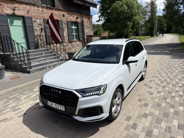 Белый Ауди Ку 7 2021 в Резекне, объемом двигателя 3.00 л и пробегом 171 тыс. км за 37000 €, фото 2 на AUTOMOTO.COM.LV