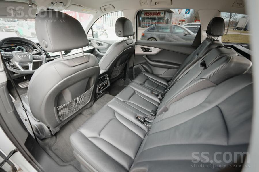 Balts Audi Q7 2021 Rīga, ar dzinēja tilpumu 3.00 L un nobraukumu 111 tūkst. km par 39500 €, foto 13 vietnē AUTOMOTO.COM.LV