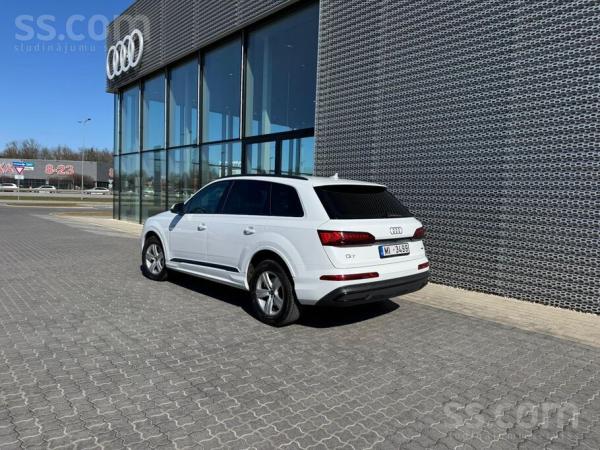 Balts Audi Q7 2021 Rīga, ar dzinēja tilpumu 3.00 L un nobraukumu 139 tūkst. km par 38900 €, foto 4 vietnē AUTOMOTO.COM.LV