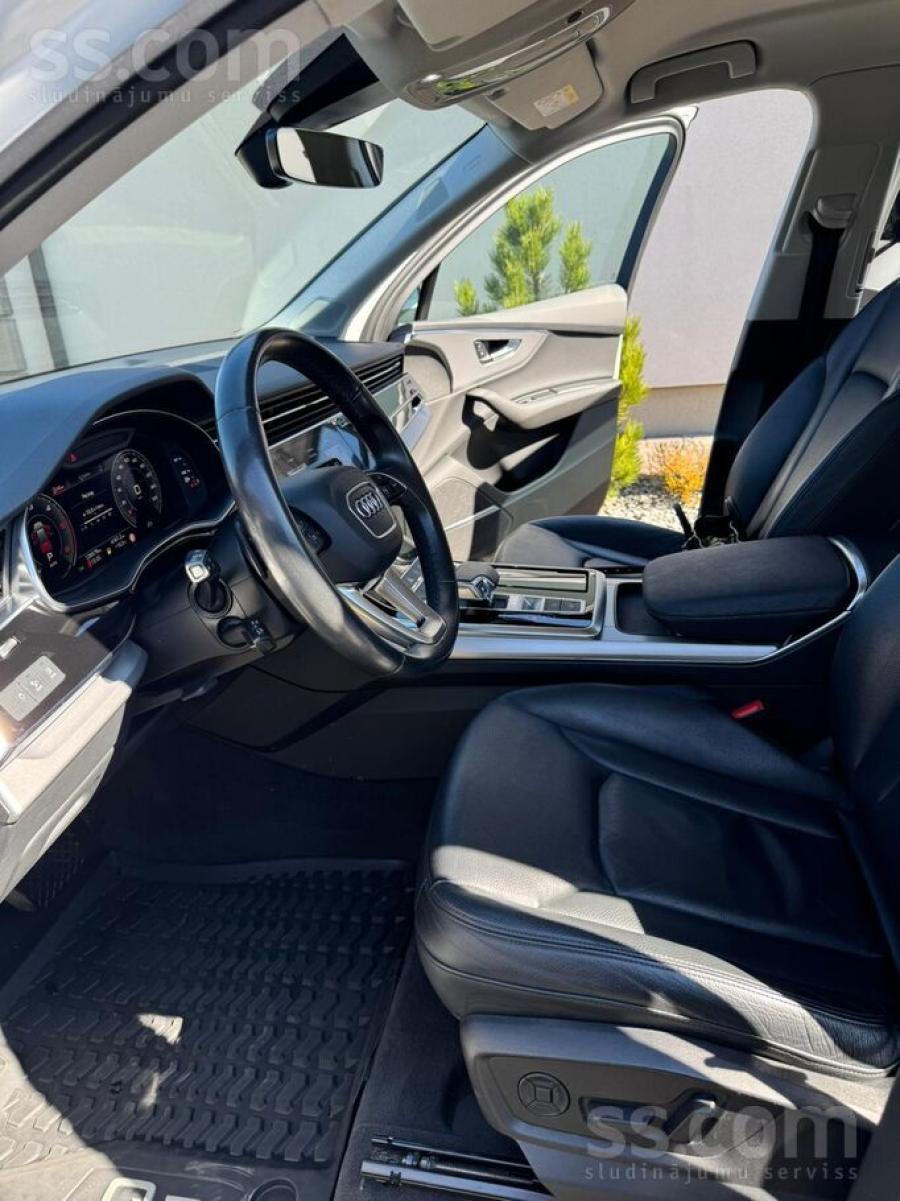 Balts Audi Q7 2021 Rīga, ar dzinēja tilpumu 3.00 L un nobraukumu 139 tūkst. km par 38900 €, foto 10 vietnē AUTOMOTO.COM.LV