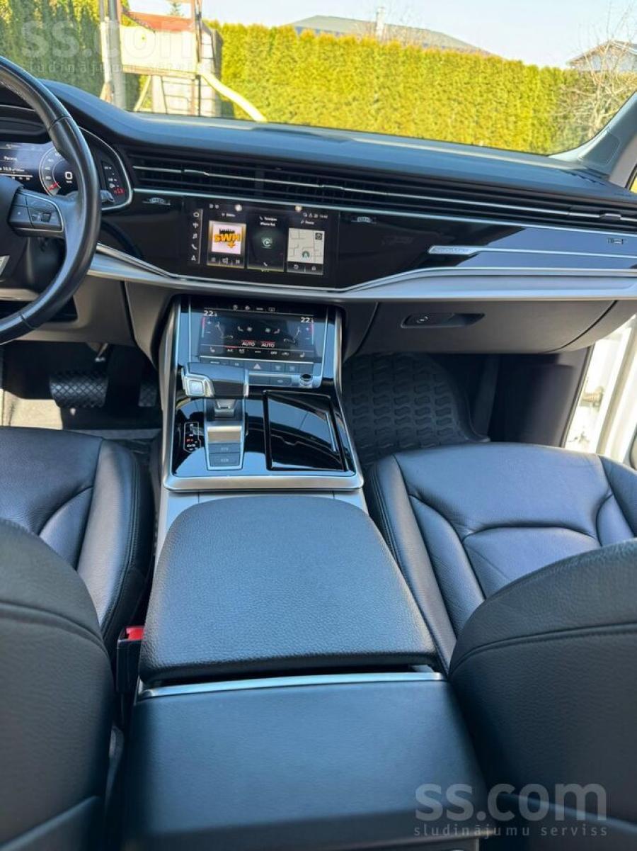 Balts Audi Q7 2021 Rīga, ar dzinēja tilpumu 3.00 L un nobraukumu 139 tūkst. km par 38900 €, foto 15 vietnē AUTOMOTO.COM.LV