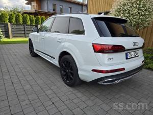 Balts Audi Q7 2021 Rīga, ar dzinēja tilpumu 3.00 L un nobraukumu 113 tūkst. km par 39500 €, foto 7 vietnē AUTOMOTO.COM.LV