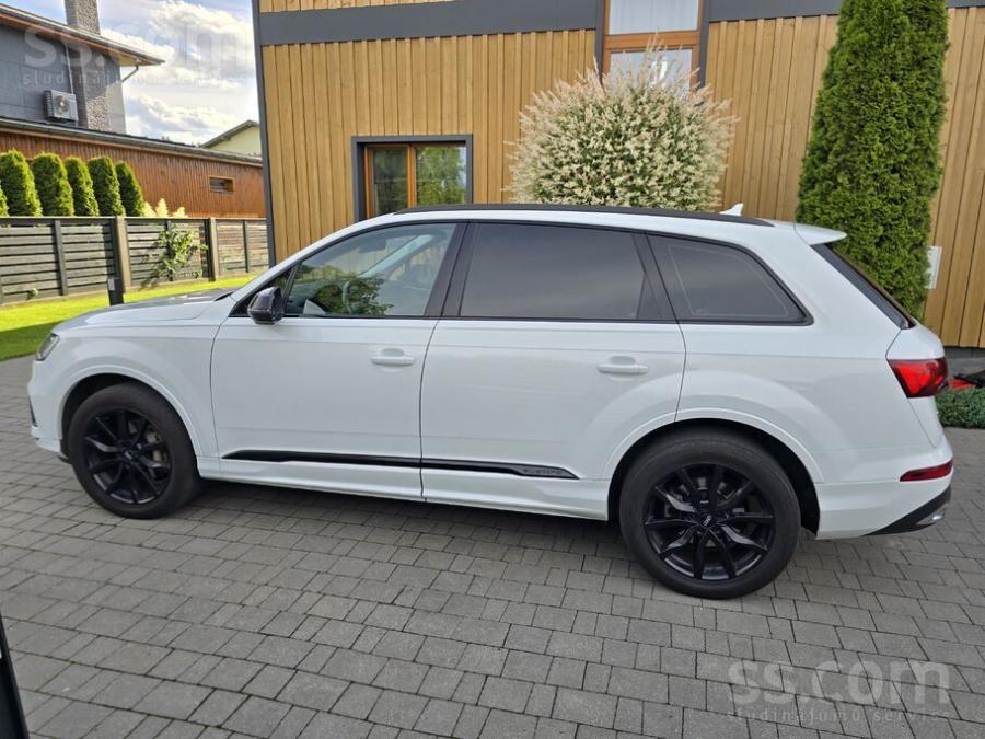 Balts Audi Q7 2021 Rīga, ar dzinēja tilpumu 3.00 L un nobraukumu 113 tūkst. km par 39500 €, foto 8 vietnē AUTOMOTO.COM.LV