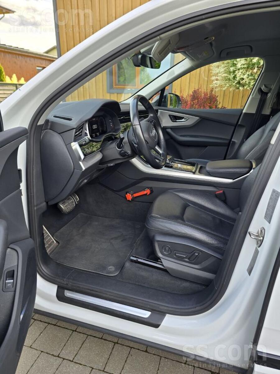 Balts Audi Q7 2021 Rīga, ar dzinēja tilpumu 3.00 L un nobraukumu 113 tūkst. km par 39500 €, foto 9 vietnē AUTOMOTO.COM.LV