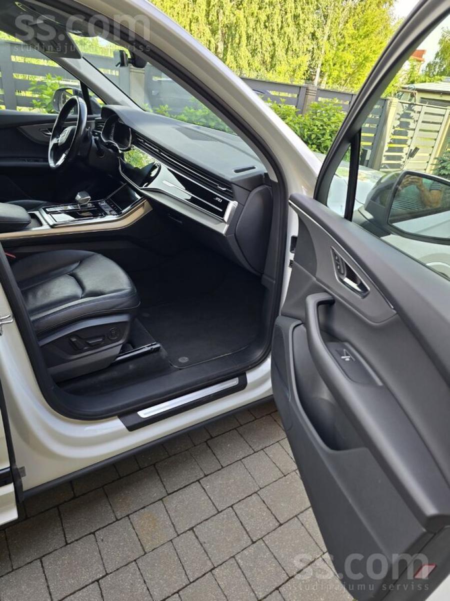 Balts Audi Q7 2021 Rīga, ar dzinēja tilpumu 3.00 L un nobraukumu 113 tūkst. km par 39500 €, foto 10 vietnē AUTOMOTO.COM.LV