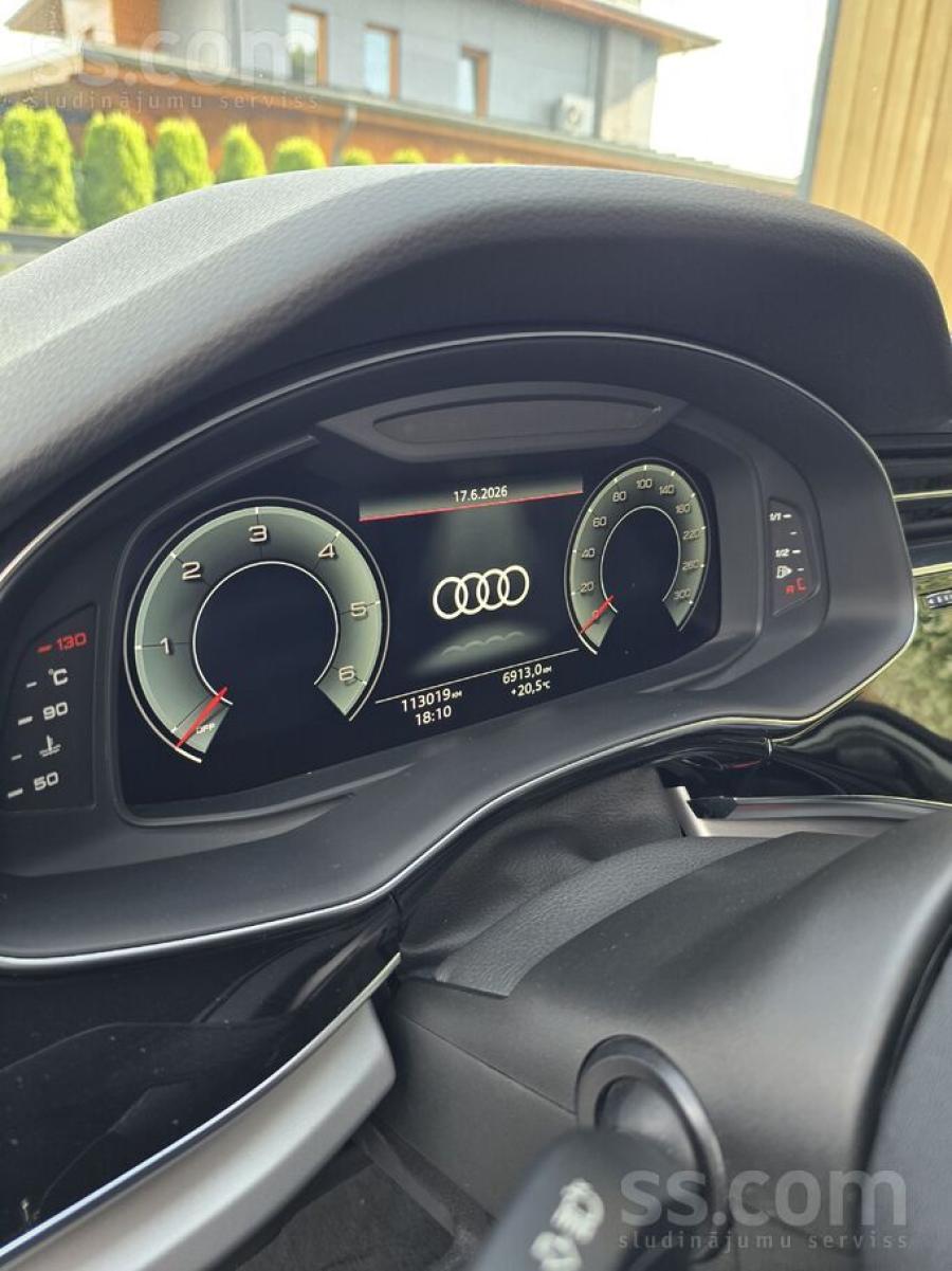 Balts Audi Q7 2021 Rīga, ar dzinēja tilpumu 3.00 L un nobraukumu 113 tūkst. km par 39500 €, foto 14 vietnē AUTOMOTO.COM.LV