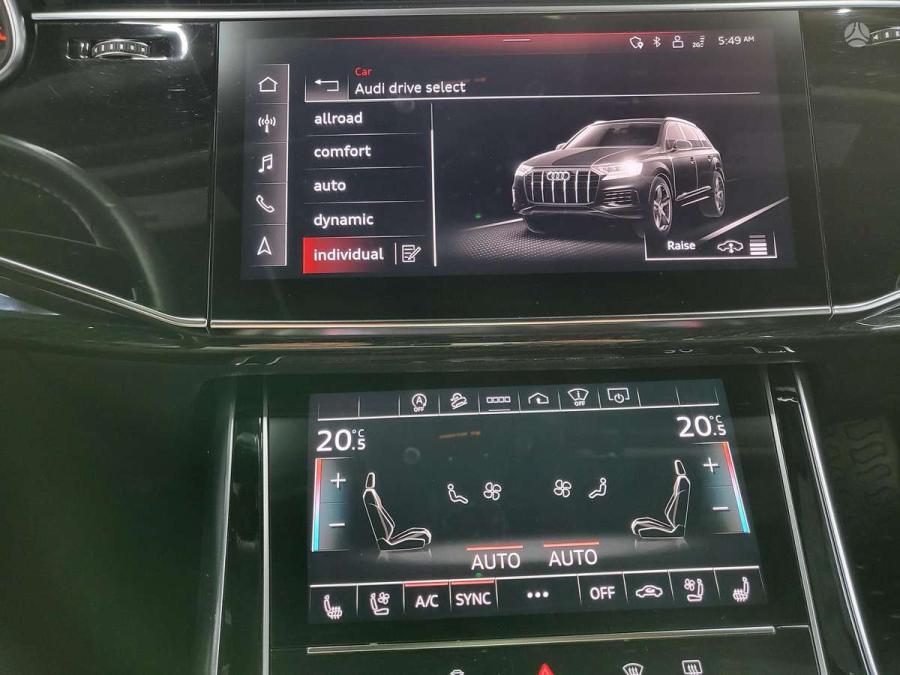 White Audi Q7 2021 in Siauliai, with an engine capacity of 3.00 L and mileage of 73 thousand km for 41450 €, photo 25 on AUTOMOTO.COM.LV