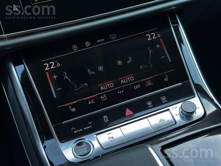 White Audi Q7 2021 in Riga, with an engine capacity of 3.00 L and mileage of 113 thousand km for 39500 €, photo 28 on AUTOMOTO.COM.LV