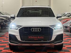 White Audi Q7 2021 in Vilnius, with an engine capacity of 3.00 L and mileage of 71 thousand km for 38500 €, photo 3 on AUTOMOTO.COM.LV