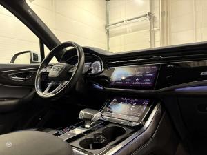 White Audi Q7 2021 in Vilnius, with an engine capacity of 3.00 L and mileage of 71 thousand km for 38500 €, photo 20 on AUTOMOTO.COM.LV
