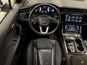 White Audi Q7 2021 in Vilnius, with an engine capacity of 3.00 L and mileage of 71 thousand km for 38500 €, photo 22 on AUTOMOTO.COM.LV