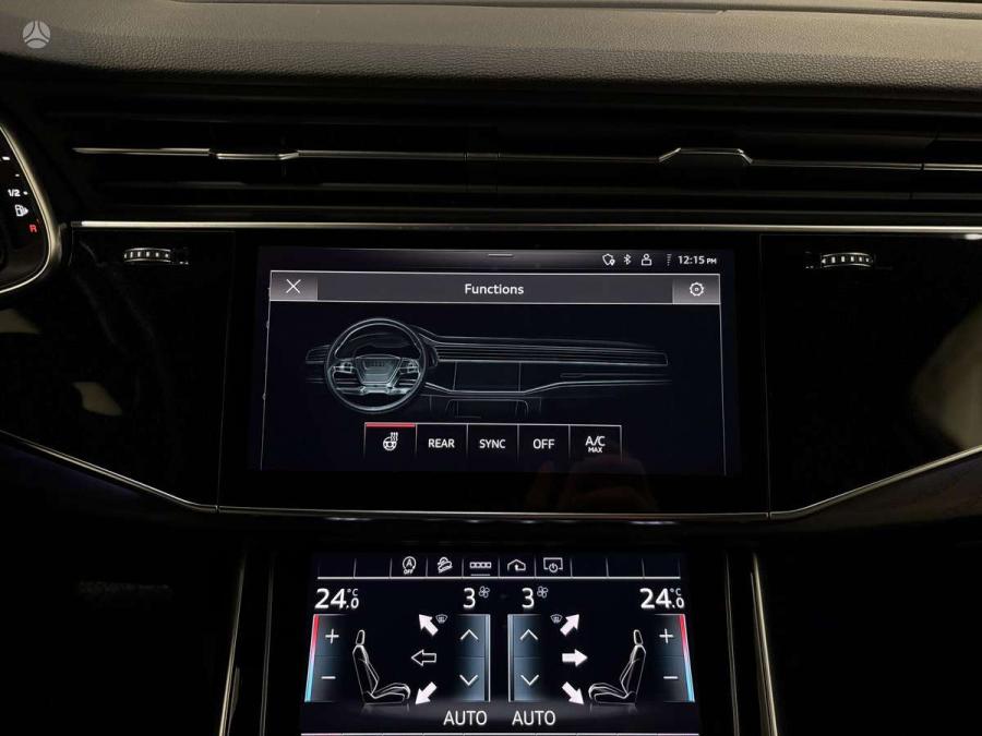 White Audi Q7 2021 in Vilnius, with an engine capacity of 3.00 L and mileage of 71 thousand km for 38500 €, photo 26 on AUTOMOTO.COM.LV