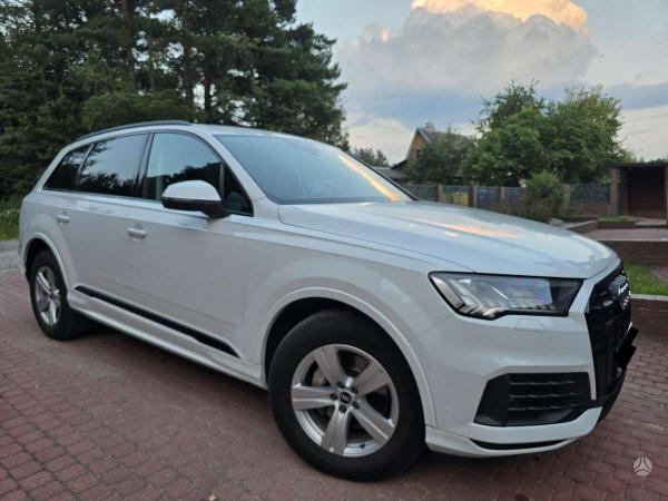 Balts Audi Q7 2021 Utena, ar dzinēja tilpumu 3.00 L un nobraukumu 145 tūkst. km par 34500 €, foto 2 vietnē AUTOMOTO.COM.LV
