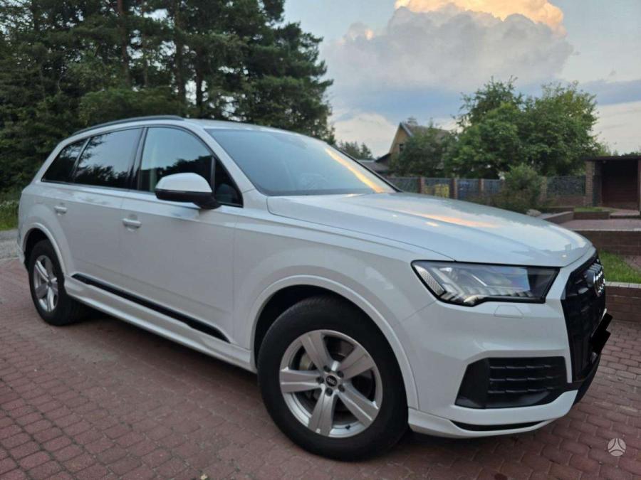 Balts Audi Q7 2021 Utena, ar dzinēja tilpumu 3.00 L un nobraukumu 145 tūkst. km par 34500 €, foto 3 vietnē AUTOMOTO.COM.LV