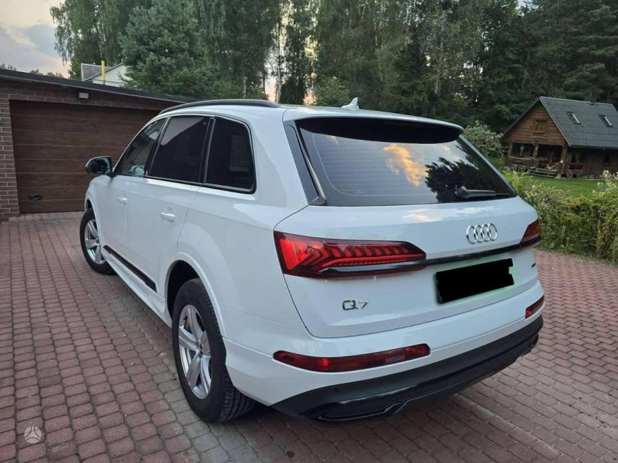 Balts Audi Q7 2021 Utena, ar dzinēja tilpumu 3.00 L un nobraukumu 145 tūkst. km par 34500 €, foto 5 vietnē AUTOMOTO.COM.LV