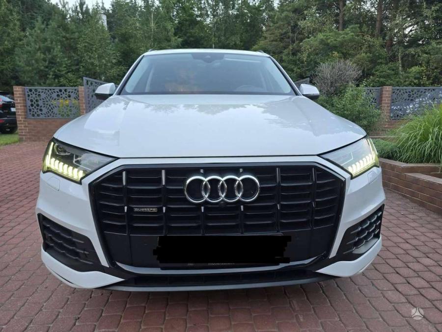 Balts Audi Q7 2021 Utena, ar dzinēja tilpumu 3.00 L un nobraukumu 145 tūkst. km par 34500 €, foto 6 vietnē AUTOMOTO.COM.LV