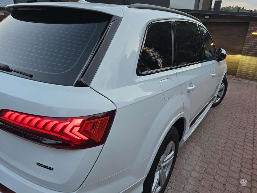 Balts Audi Q7 2021 Utena, ar dzinēja tilpumu 3.00 L un nobraukumu 145 tūkst. km par 34500 €, foto 7 vietnē AUTOMOTO.COM.LV