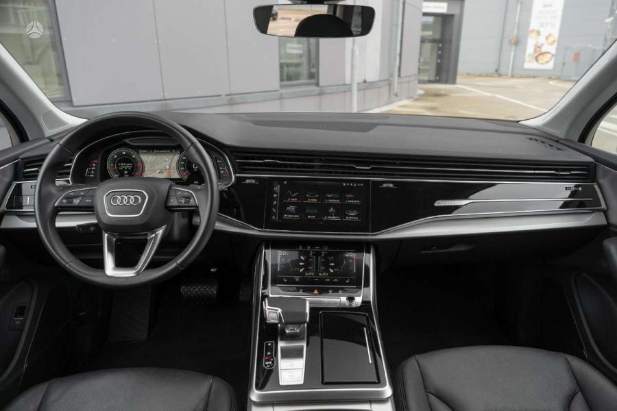 Balts Audi Q7 2022 Viļņa, ar dzinēja tilpumu 2.97 L un nobraukumu 61 tūkst. km par 44500 €, foto 14 vietnē AUTOMOTO.COM.LV