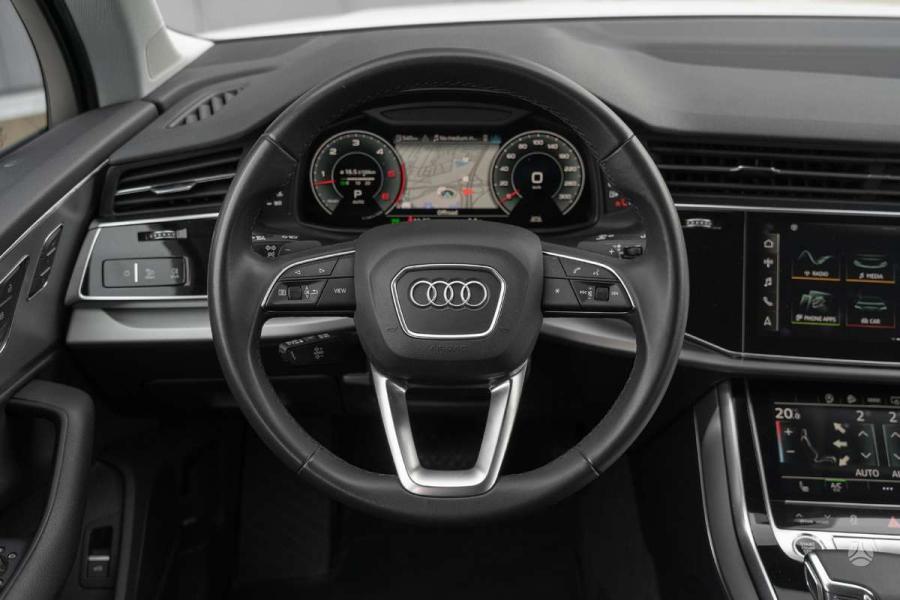 Balts Audi Q7 2022 Viļņa, ar dzinēja tilpumu 2.97 L un nobraukumu 61 tūkst. km par 44500 €, foto 21 vietnē AUTOMOTO.COM.LV