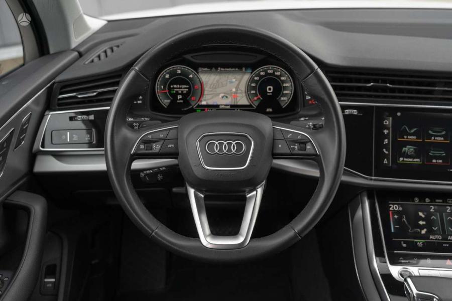 Balts Audi Q7 2022 Viļņa, ar dzinēja tilpumu 2.97 L un nobraukumu 61 tūkst. km par 43500 €, foto 21 vietnē AUTOMOTO.COM.LV