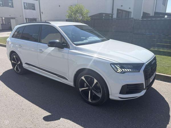 Balts Audi Q7 2022 Viļņa, ar dzinēja tilpumu 3.00 L un nobraukumu 81 tūkst. km par 50000 €, foto 2 vietnē AUTOMOTO.COM.LV
